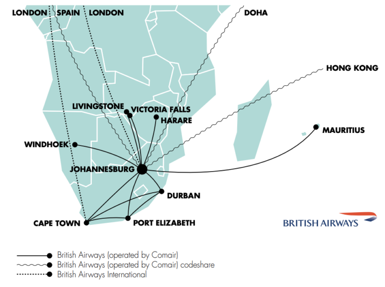 BRITISH AIRWAYS “CLUB AFRICA” BUSINESS CLASS – flylikelinz